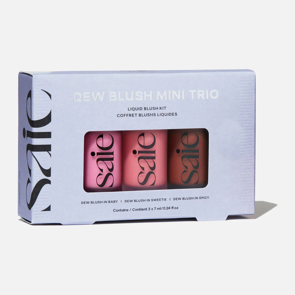 Mini Dew Blush Trio / Saie – Empire Makeup